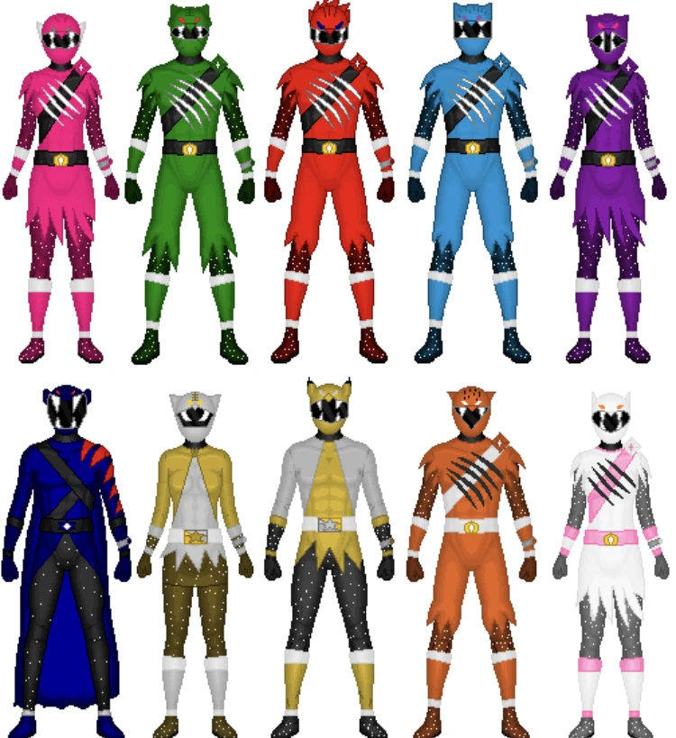 Neko Sentai Hosekiger | Power Rangers Fanon Wiki | Fandom