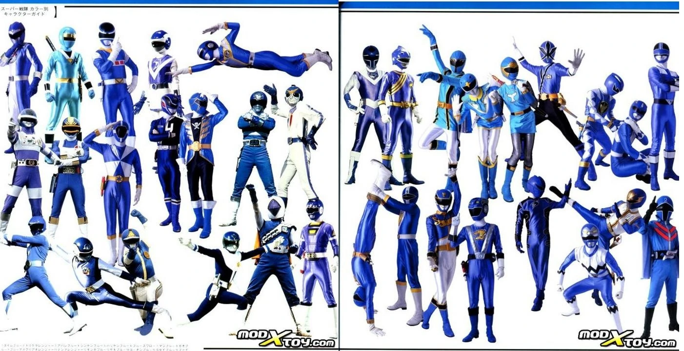 Rangers Azules | Wiki Power Rangers Fanon | Fandom