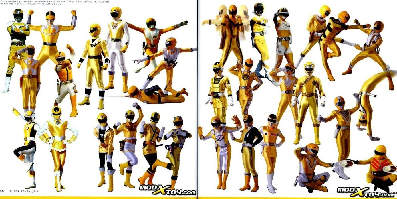 Rangers Amarillos | Wiki Power Rangers Fanon | Fandom