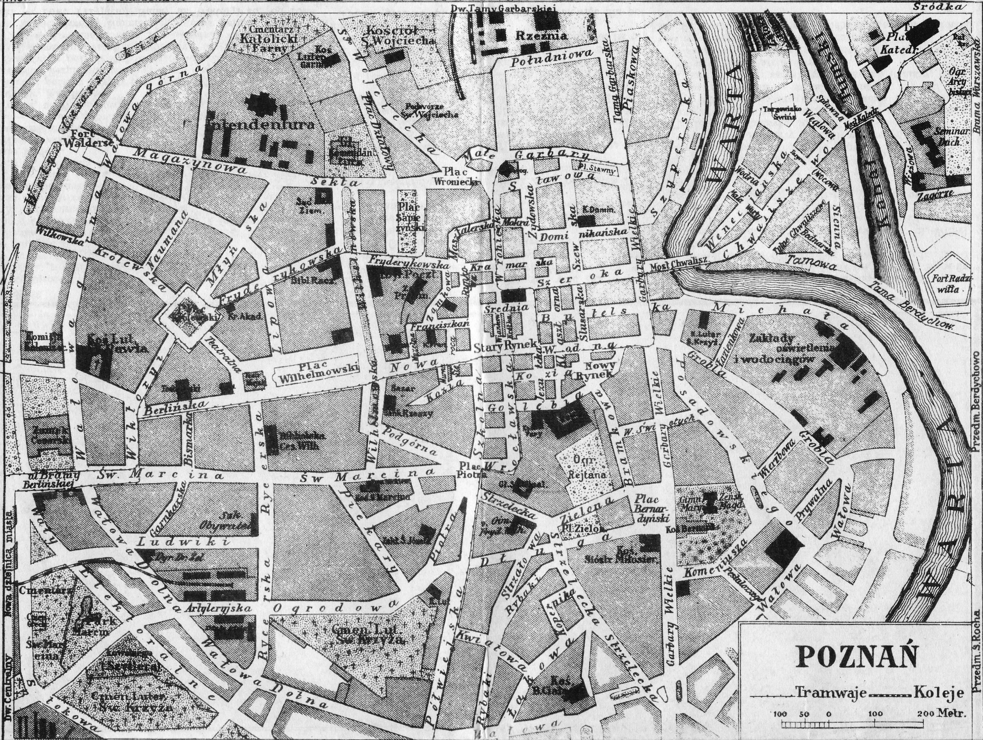Obraz - Plan Poznania 1917.jpg | Poznańska Wiki | FANDOM powered by Wikia