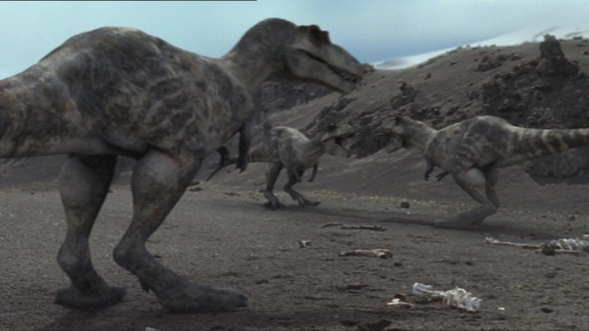 Image - 1x1 TyrannosaurusPackInTerritory.jpg | Prehistoric Park Wiki ...