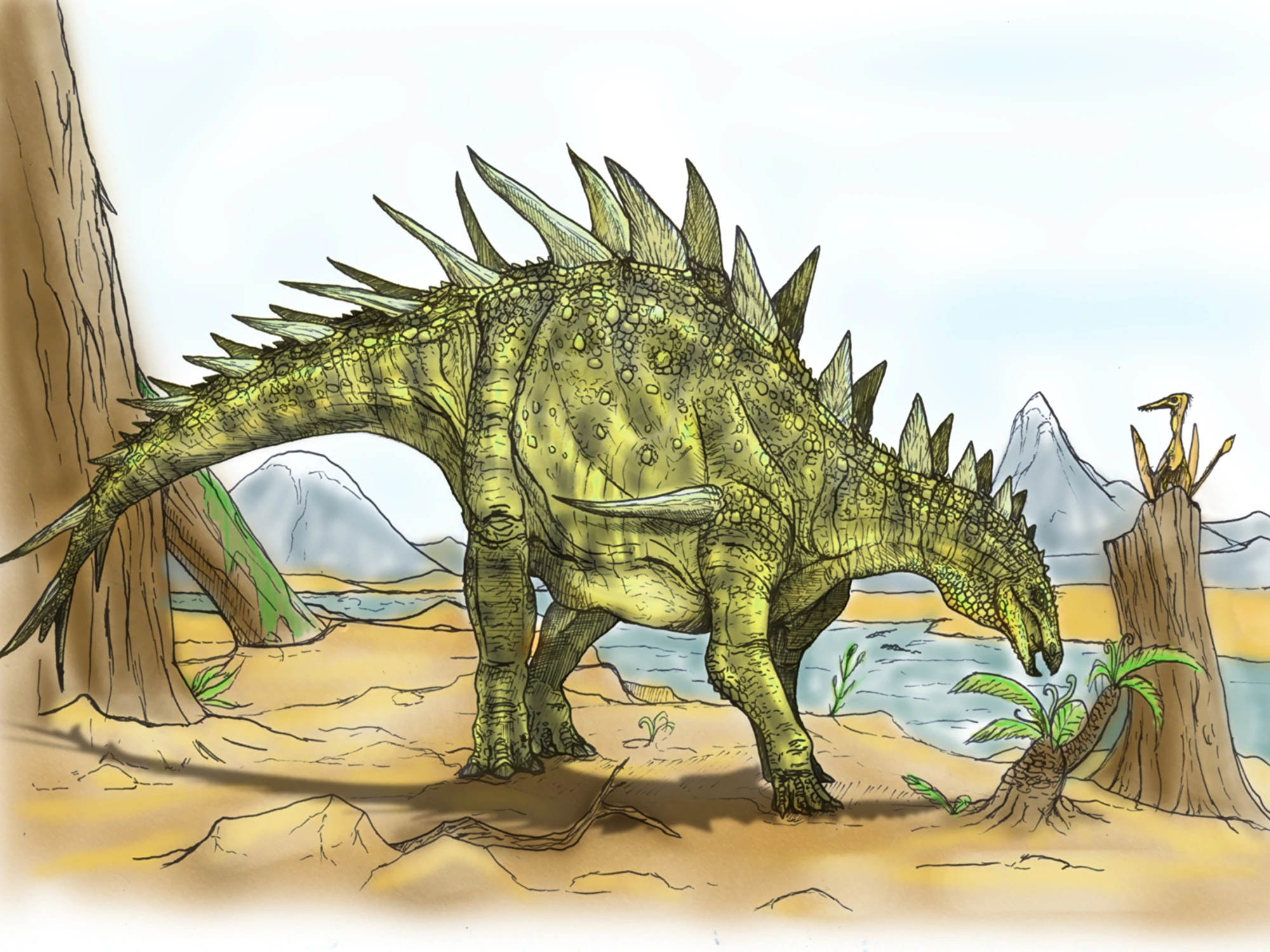 Jiangjunosaurus | Wiki Prehistórico | Fandom