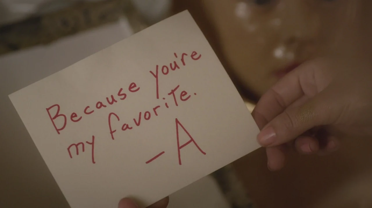 Messages de "A" dans la Saison 5 | Wiki Pretty Little Liars | FANDOM ...