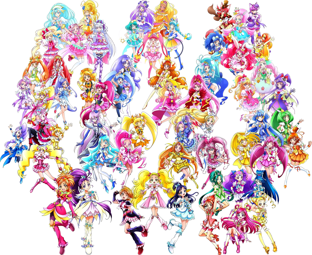 Personajes | Pretty Cure Wiki | Fandom