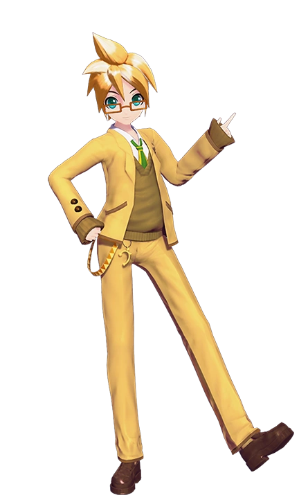Kagamine Len School Outfit | Project DIVA Wiki | Fandom