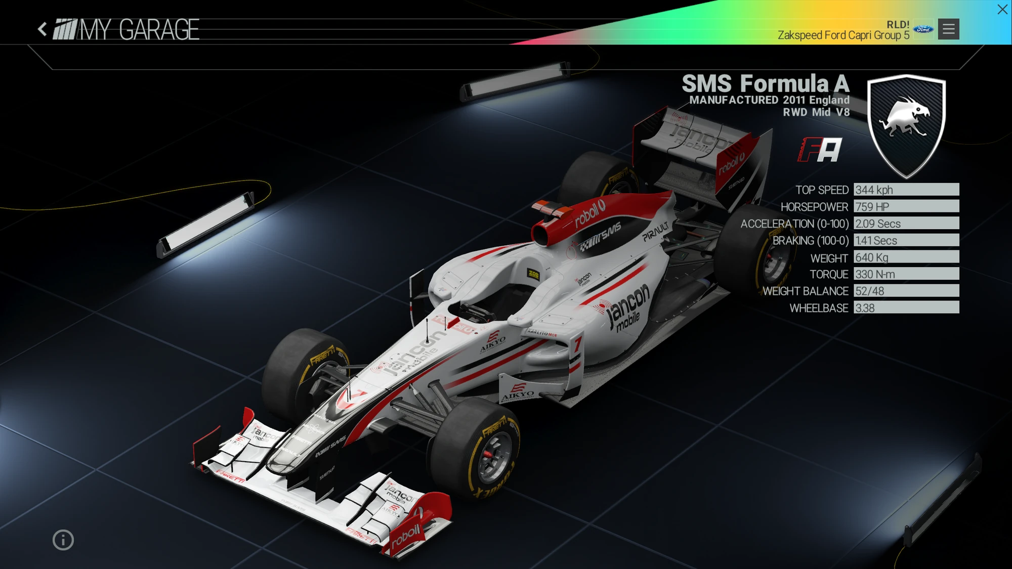 SMS Formula A | Project Cars Wiki | Fandom