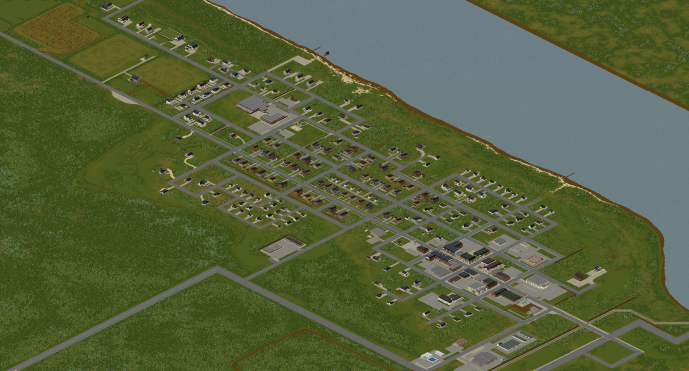 Project zomboid map riverside