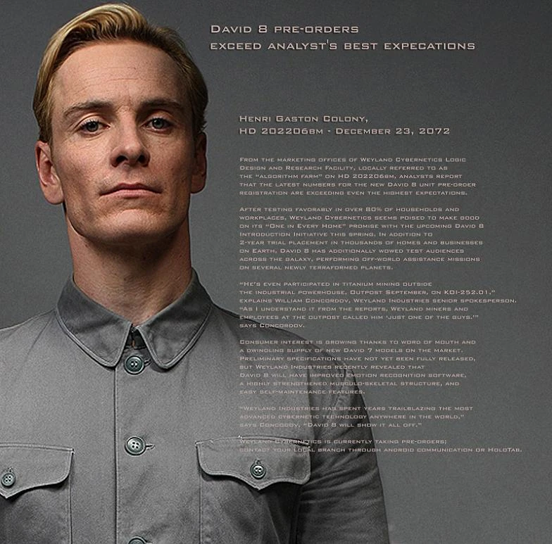 David 8 | Prometheus Wiki | FANDOM powered by Wikia