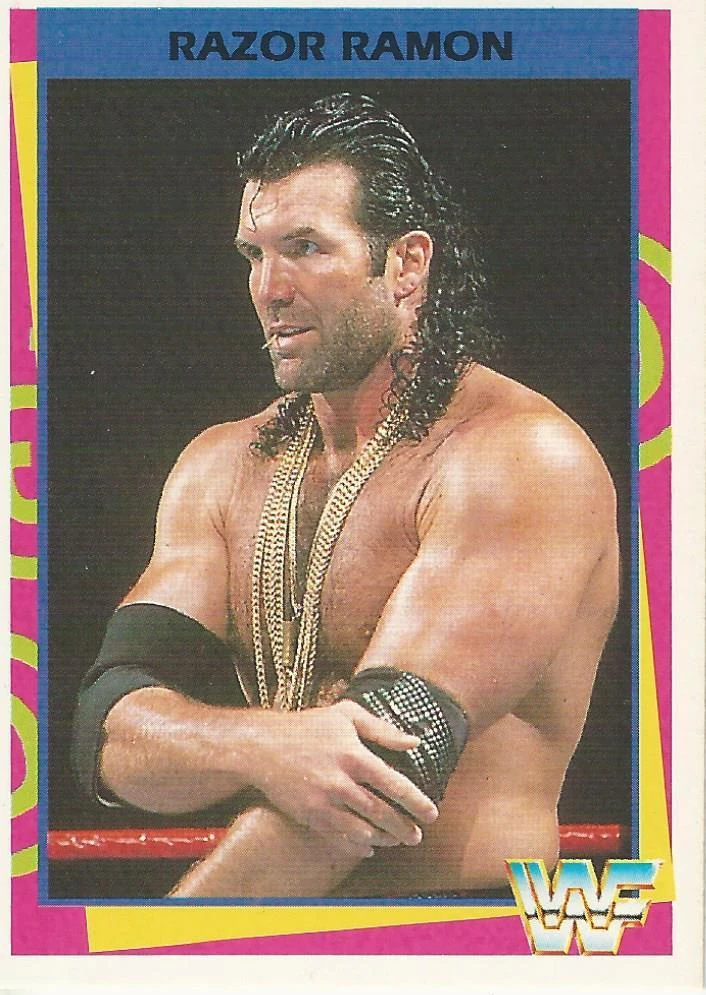 1995 WWF Wrestling Trading Cards (Merlin) Razor Ramon (No.121) | Pro ...