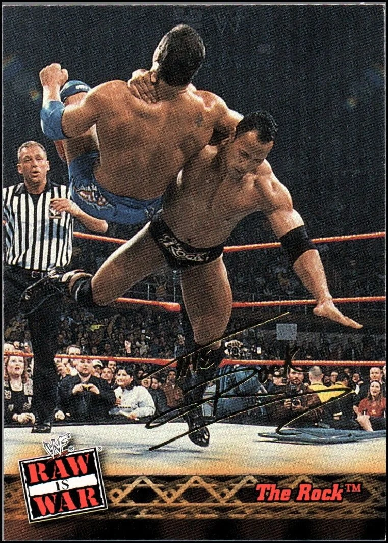 2001 WWF RAW Is War (Fleer) The Rock (No.39) | Pro Wrestling | FANDOM ...