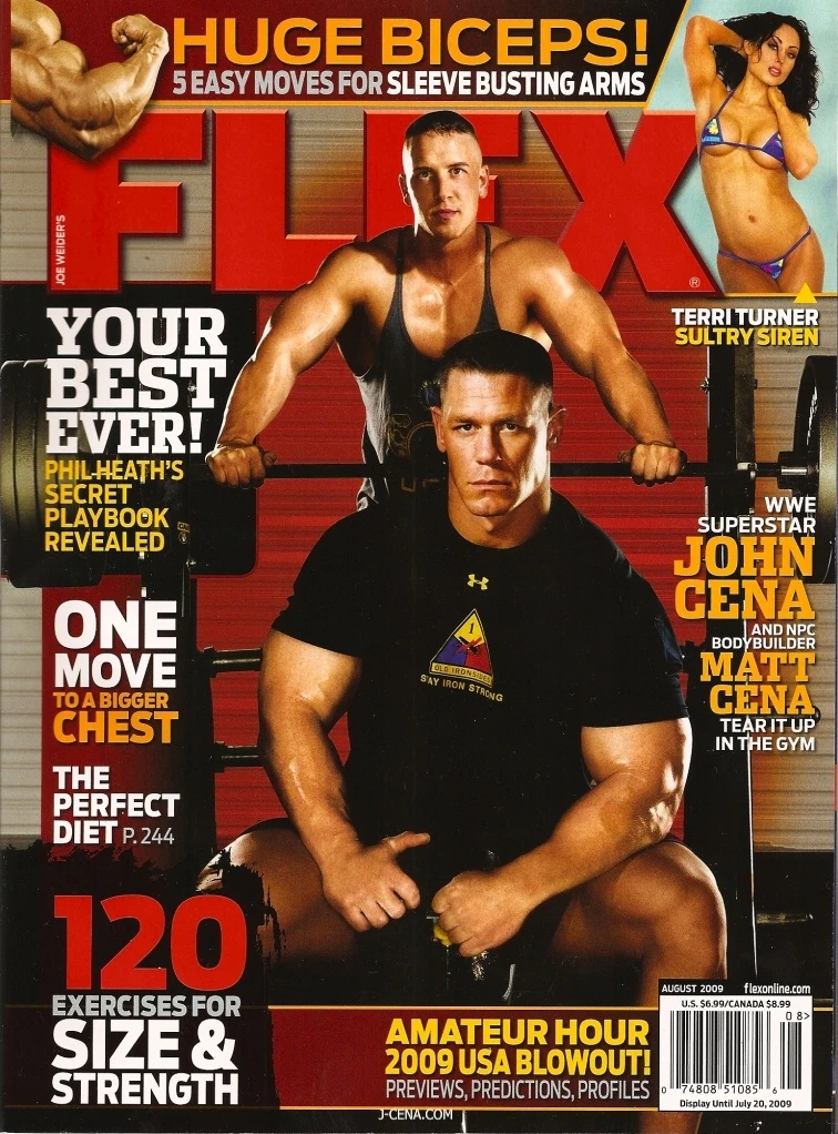 Image - Flex Magazine August 2009 Issue.jpg | Pro Wrestling | FANDOM ...