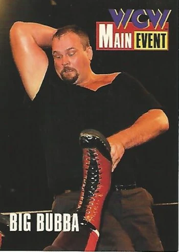 1995 WCW Main Event Trading Cards (Cardz) Big Bubba (No.23) | Pro ...