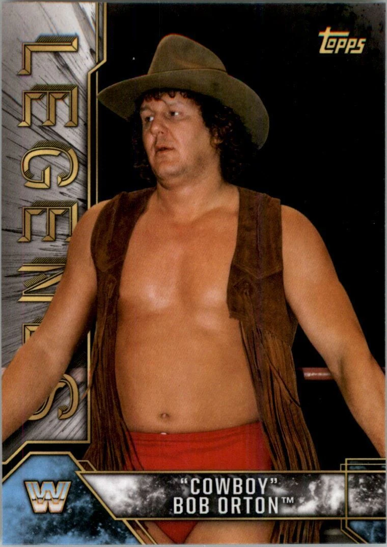 2017 Legends of WWE (Topps) Cowboy Bob Orton (No.22) | Pro Wrestling ...