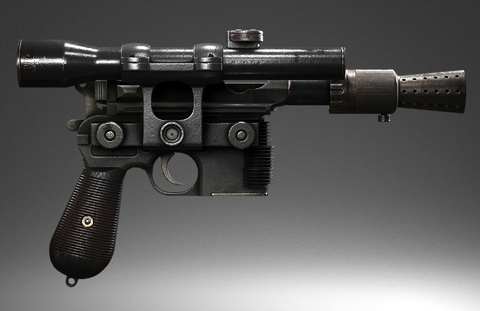 Pistola blaster pesada DL-44 | Star Wars Wiki em Português | FANDOM ...