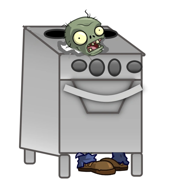 Stove Zombie | Plants vs. Zombies Character Creator Wiki | Fandom