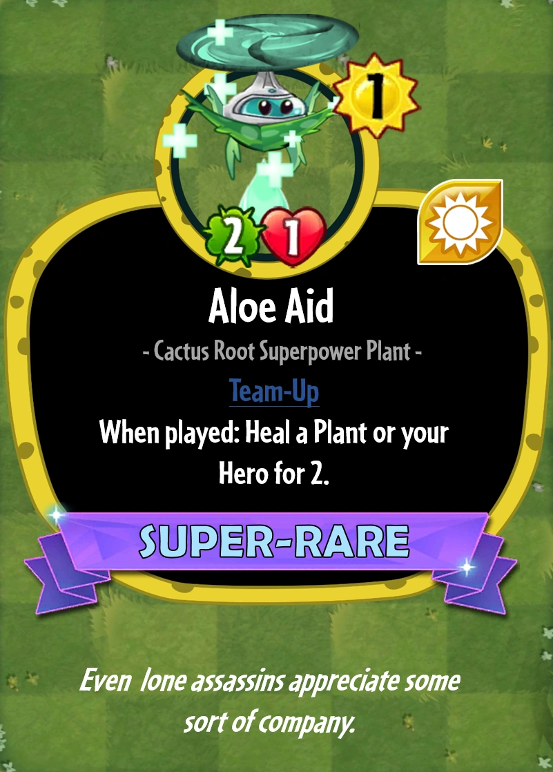 Aloe Aid | Plants vs. Zombies Character Creator Wiki | Fandom