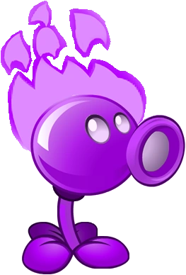 Image - Purple Fire Peashooter.png | Plants vs. Zombies Character ...