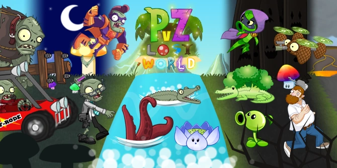 Plants vs. Zombies: Lost World | Plants vs. Zombies Character Creator ...