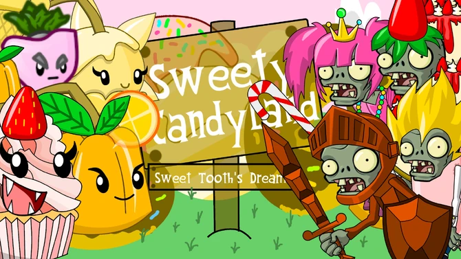 Sweety Candyland | Plants vs. Zombies Character Creator Wiki | Fandom