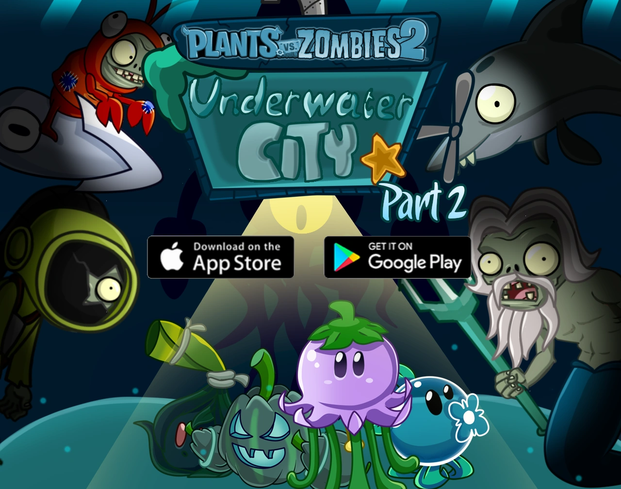 Underwater City | Plants vs. Zombies Character Creator Wiki | Fandom