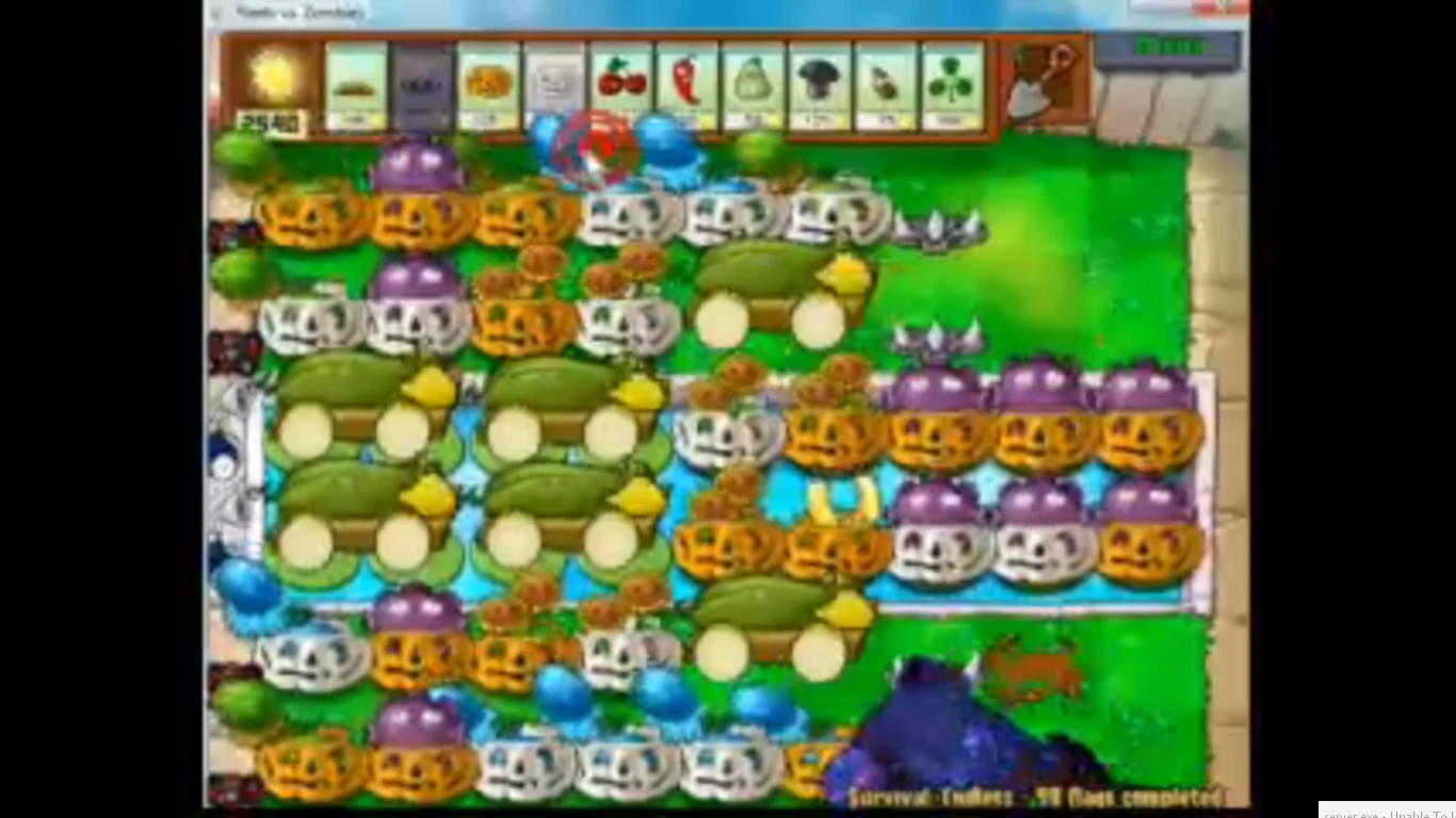 Image - PvZ endless rfm767.png | Plants vs zombies survival endless ...