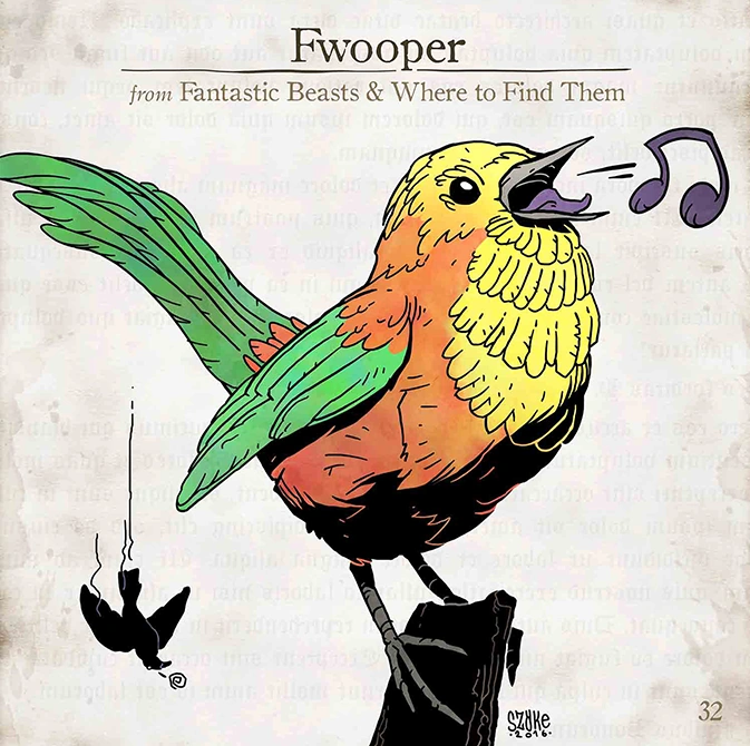 Fwooper | The Harry Potter Compendium | Fandom