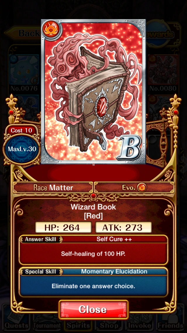 Wizard Book (Red) | Quiz RPG: The World of Mystic Wiz Wiki | FANDOM ...