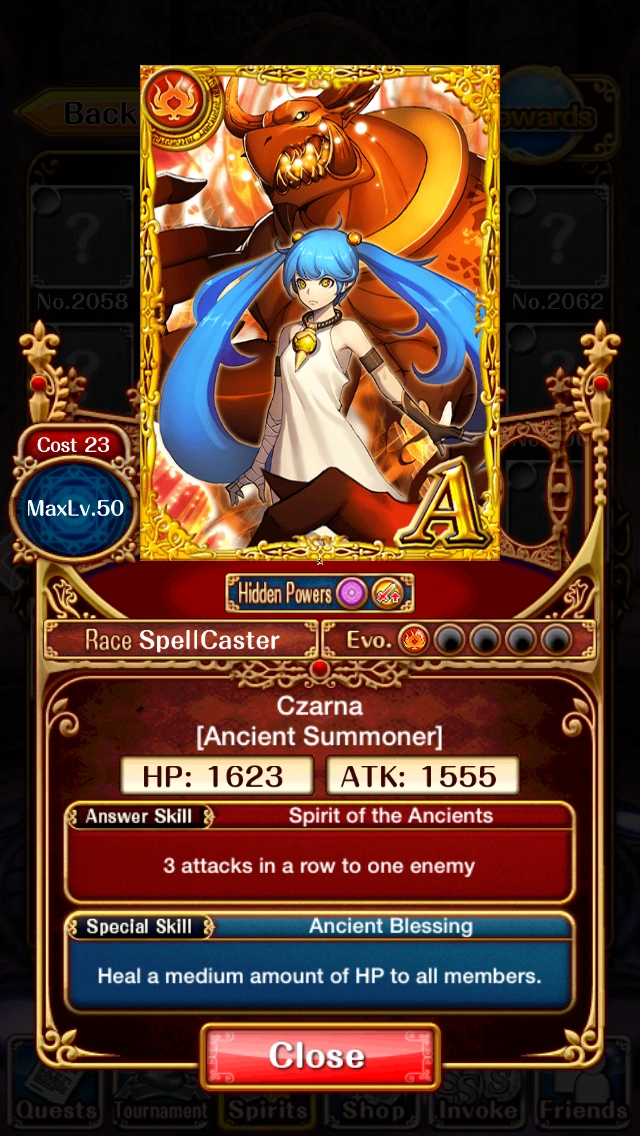 Czarna (Ancient Summoner) | Quiz RPG: The World of Mystic Wiz Wiki | Fandom