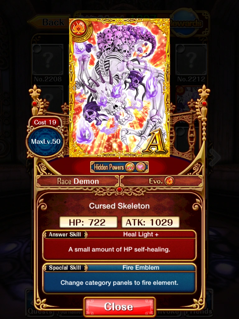 Cursed Skeleton | Quiz RPG: The World of Mystic Wiz Wiki | Fandom