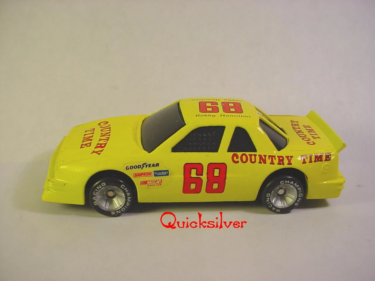 68 Bobby Hamilton 1991.5 Roaring Racer | Racing Champions Diecast Wiki ...