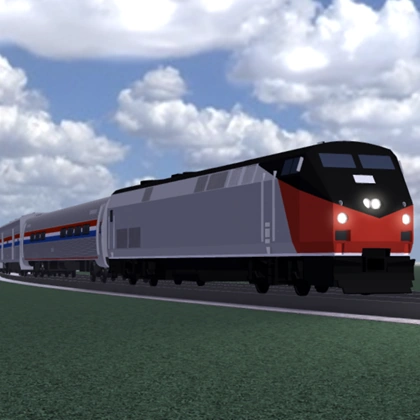 Amrail Exhibit Train | Rails Unlimited ROBLOX Official Wiki | Fandom