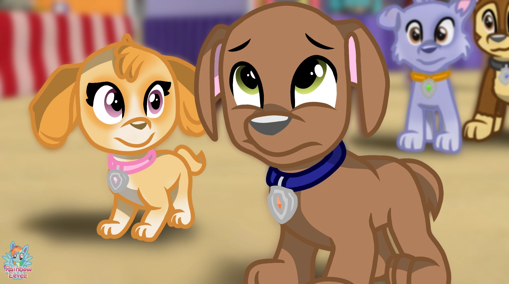 Best Friends: Skye and Zuma | Rainbow Eevee Wiki | Fandom