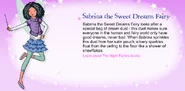 Sabrina the Sweet Dreams Fairy | Rainbow Magic Wiki | Fandom
