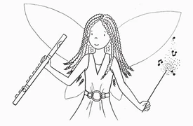 Fiona the Flute Fairy | Rainbow Magic Wiki | FANDOM powered by Wikia