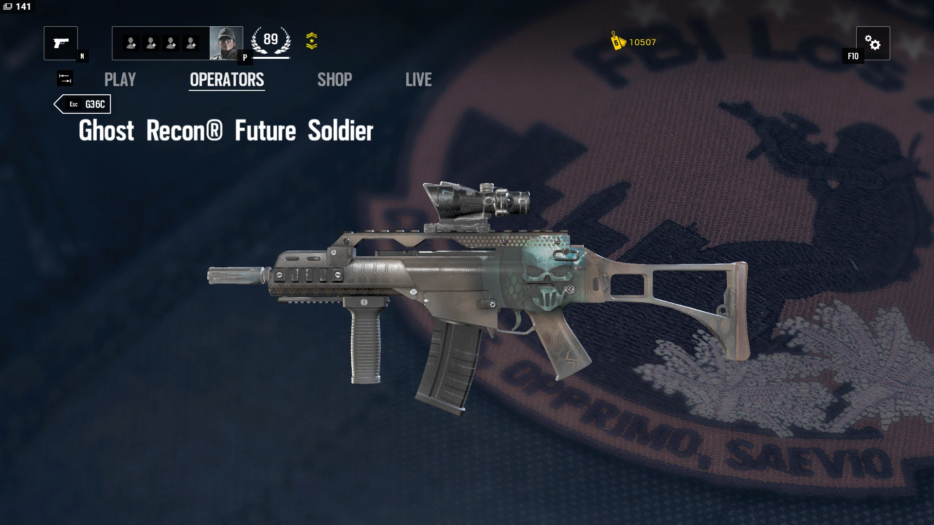 Image - G36C Ghost Recon.png | Rainbow Six Wiki | FANDOM powered by Wikia