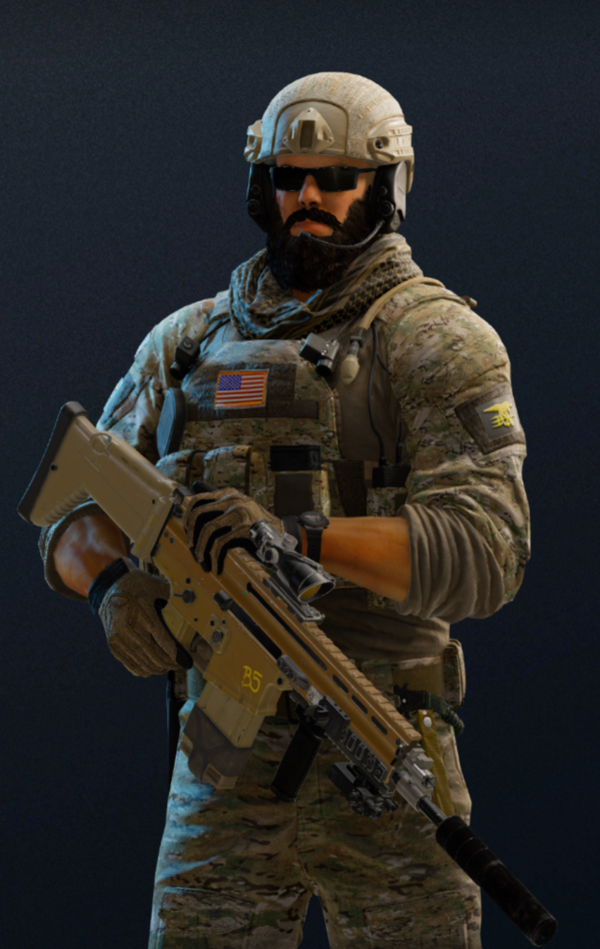 Image - RainbowSix Blackbeard Mk17 CQB.png | Rainbow Six Wiki | FANDOM ...
