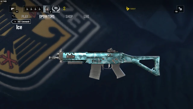 Image - 552 Commando Ice.png | Rainbow Six Wiki | FANDOM powered by Wikia