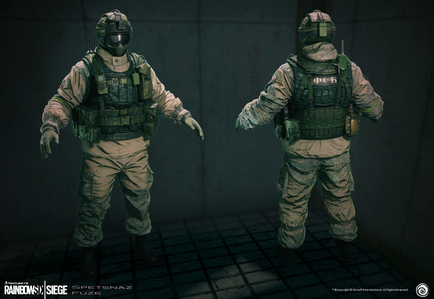Imagen - Fuze turn-around (colour).jpg | Wiki Rainbow Six | FANDOM ...