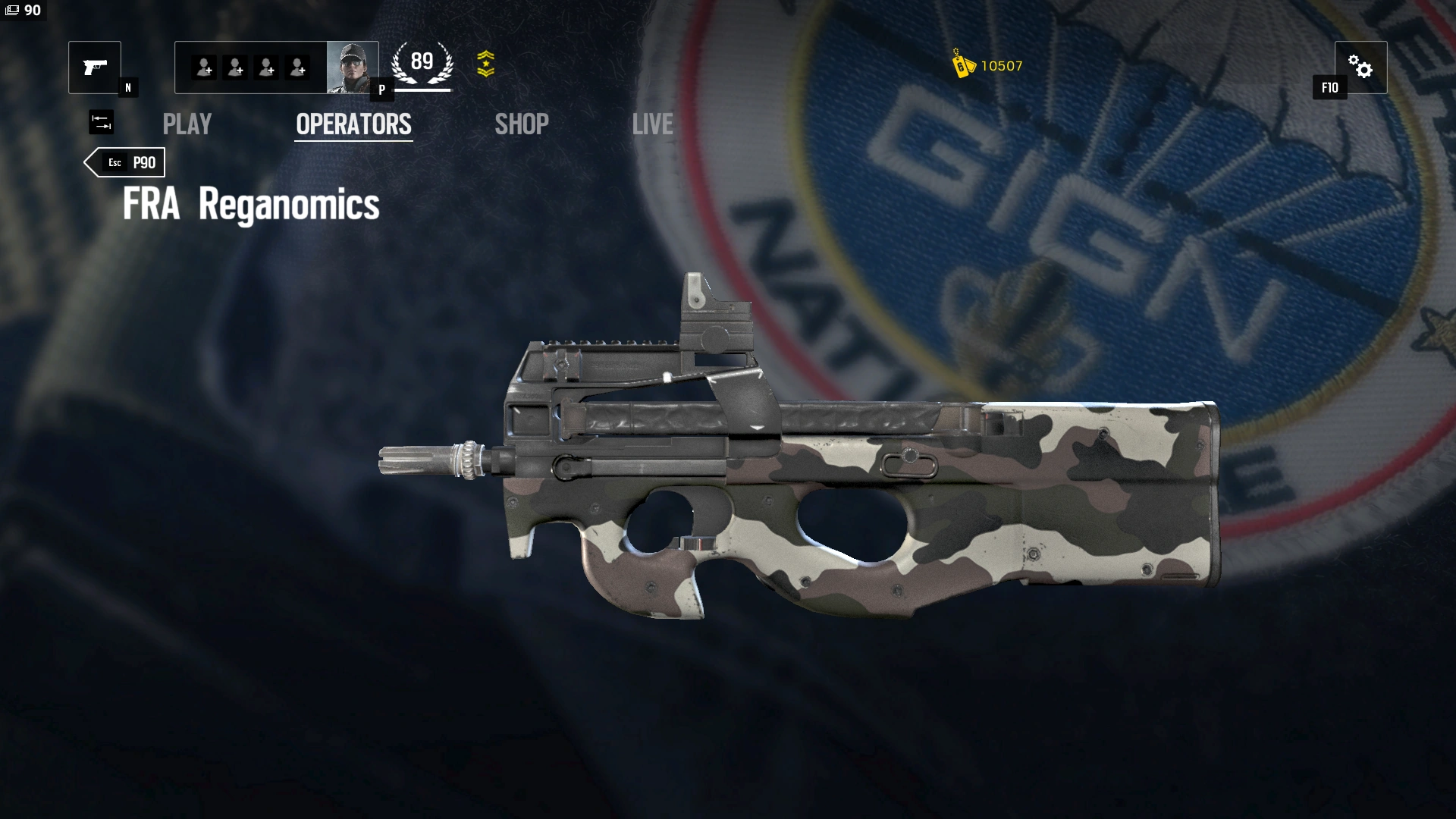 Image - P90 FRA Reganomics.png | Rainbow Six Wiki | FANDOM powered by Wikia