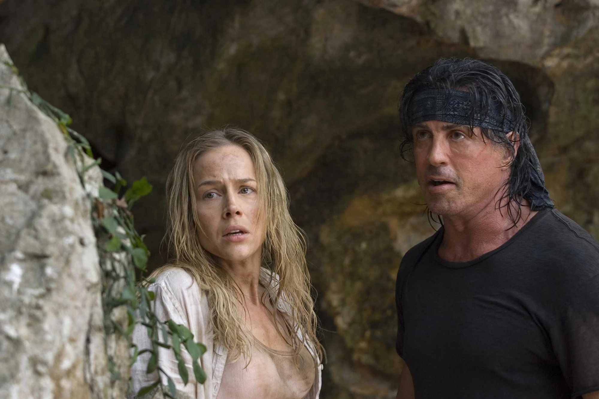 Image - Rambo Sarah-Julie-Benz-and-John-Rambo-Sylvester-Stallone-in ...