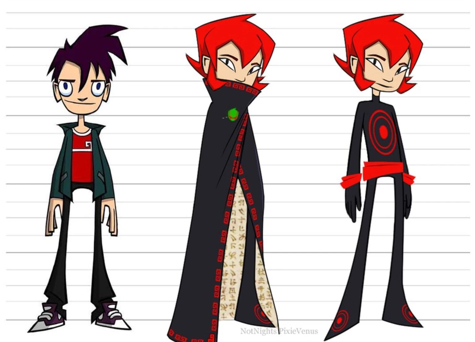 User blog:AnnaRossa1/Nomicon human form | Randy Cunningham: 9th Grade ...