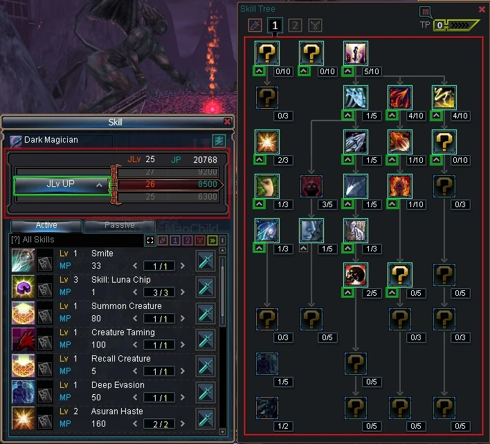Skill UI | Rappelz Information Guide Wiki | Fandom