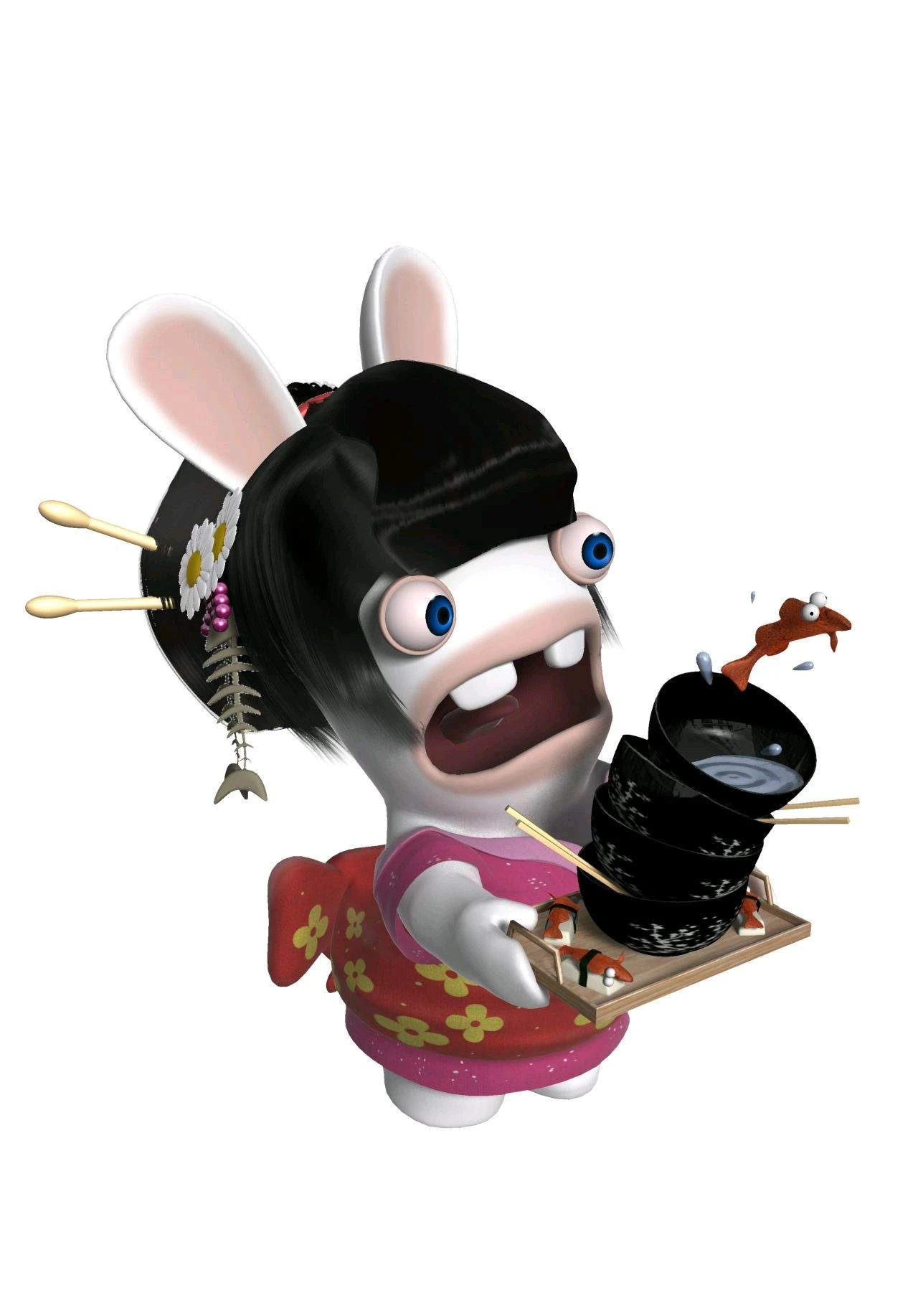 Geshia Rabbid | Raving Rabbids 3 Wiki | Fandom