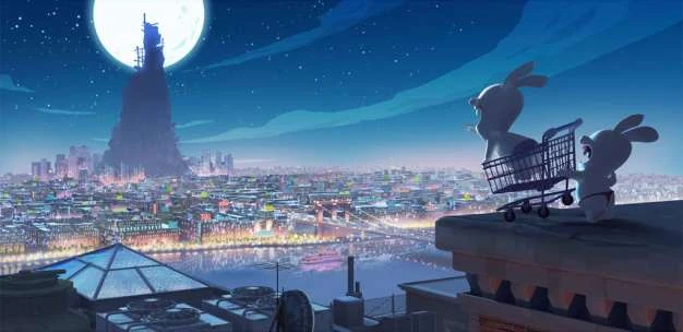 The pile to the moon | Raving Rabbids Wiki | Fandom