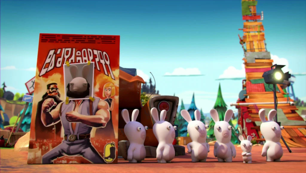 Rabbid on Film | Raving Rabbids Wiki | Fandom