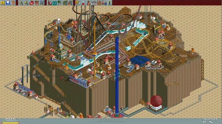 Thunder Rock/Scenario Guide | RollerCoaster Tycoon | Fandom