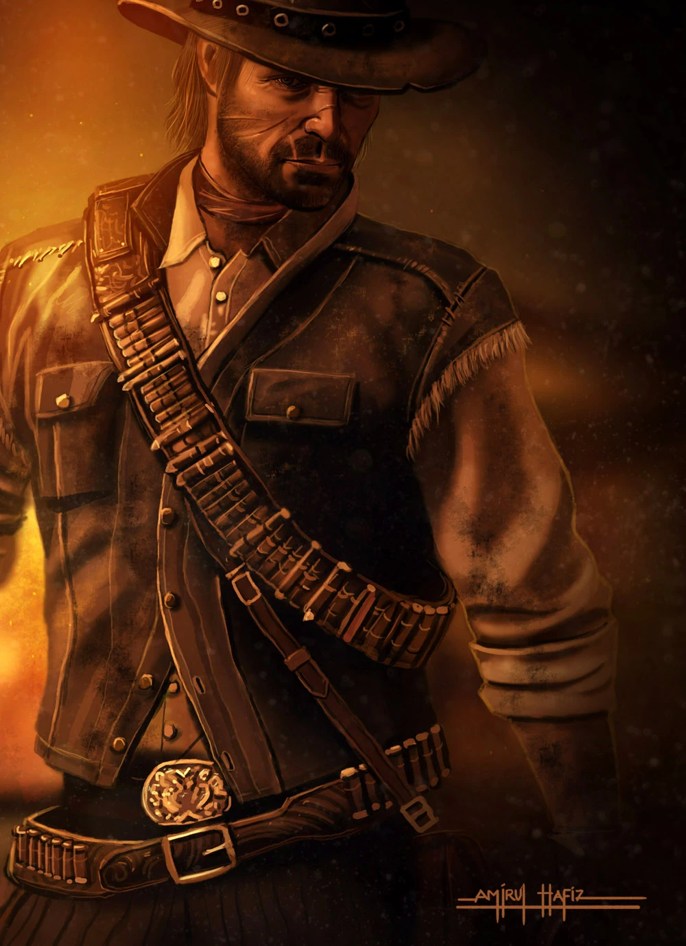 Imagen - John marston by amirulhafiz-d58b49g.jpg | Red Dead Wiki ...
