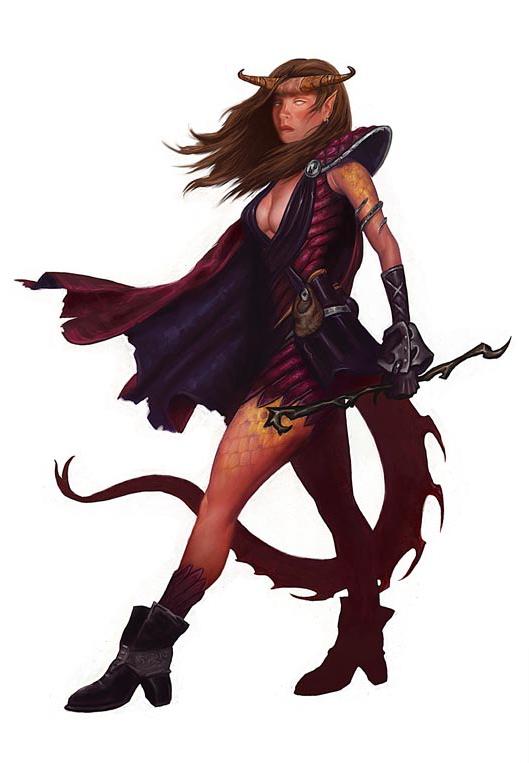 Image Pf Tiefling Witch Realm Of Midgard Wiki Fandom Powered