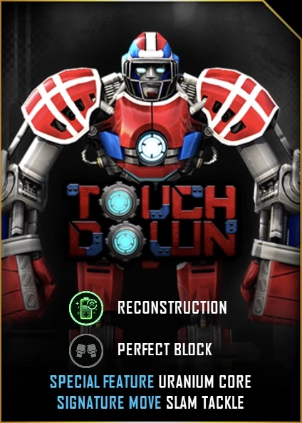 Touch Down | Real Steel Wiki | Fandom