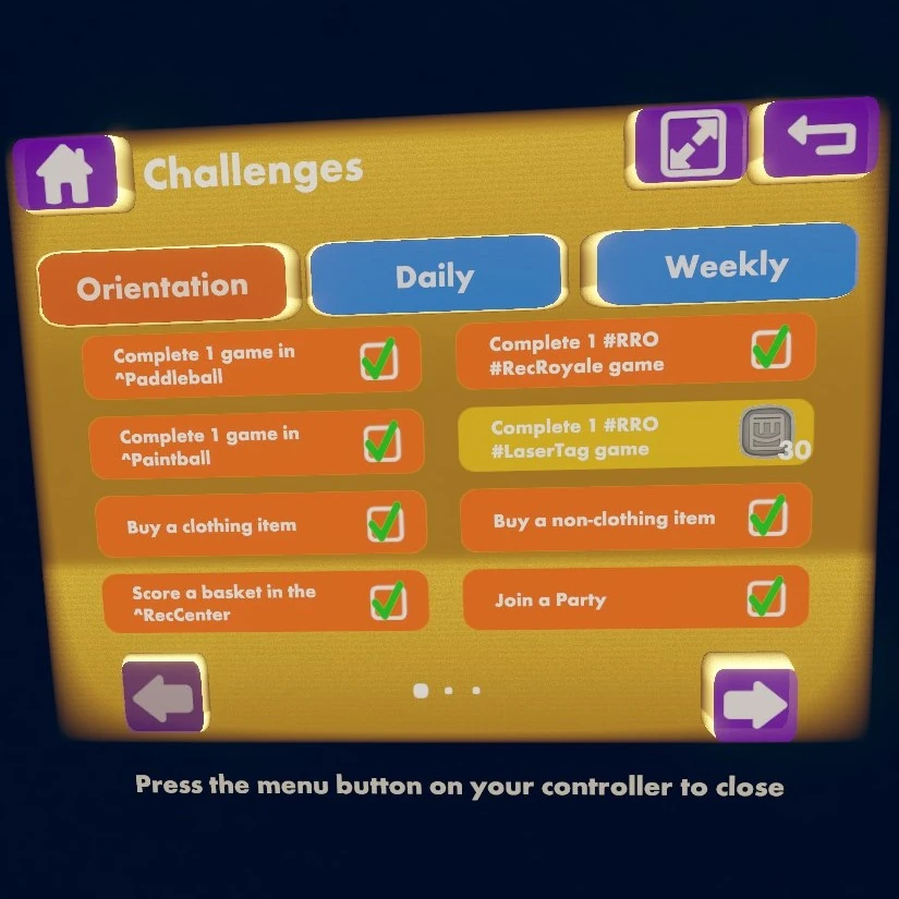 Challenges | Rec Room Wiki | FANDOM powered by Wikia